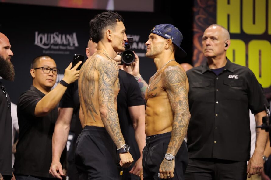 UFC 318 live results: Max Holloway defeats Dustin Poirier in trilogy ...