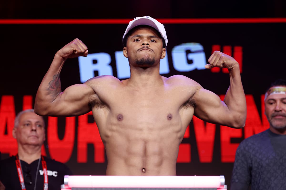 Photos: Shakur Stevenson vs William Zepeda official for 135-pound title ...