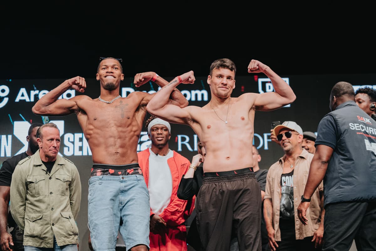 Misfits Boxing 22 weigh-in photos: Darren Till vs Luke Rockhold ...