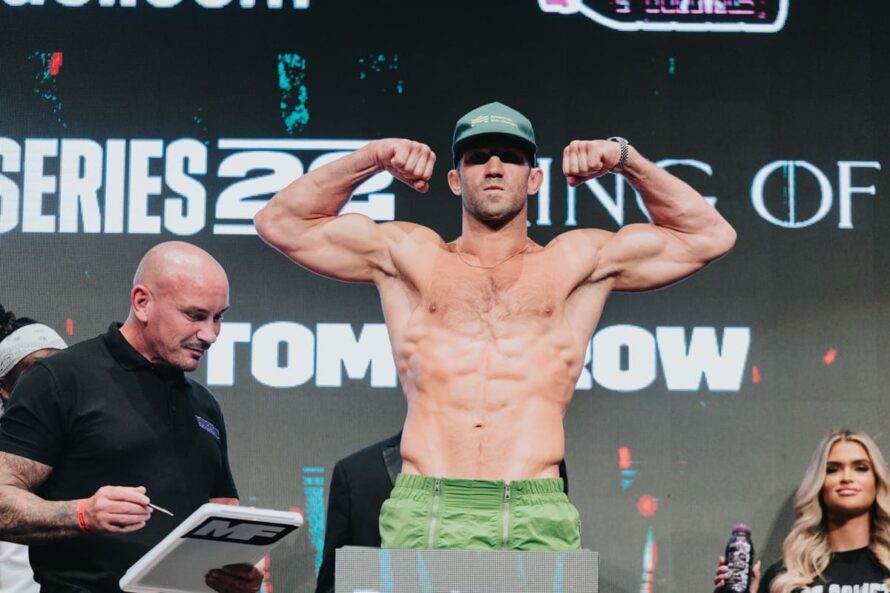 Misfits Boxing 22 weigh-in photos: Darren Till vs Luke Rockhold ...