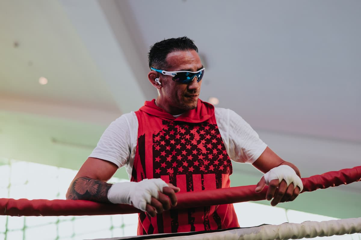 Misfits Boxing 22 photos: Till and Rockhold showcase skills at open ...