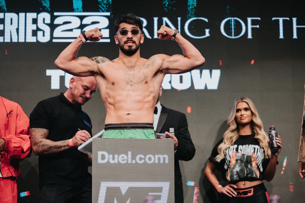 Misfits Boxing 22 weigh-in photos: Darren Till vs Luke Rockhold ...