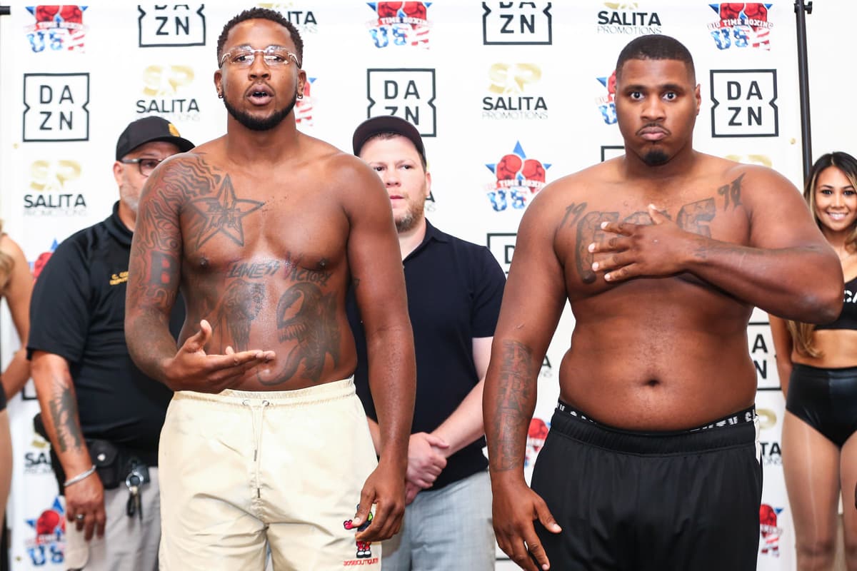 Photos: Brandon Moore vs DeAndre Savage official in Detroit - FIGHTMAG