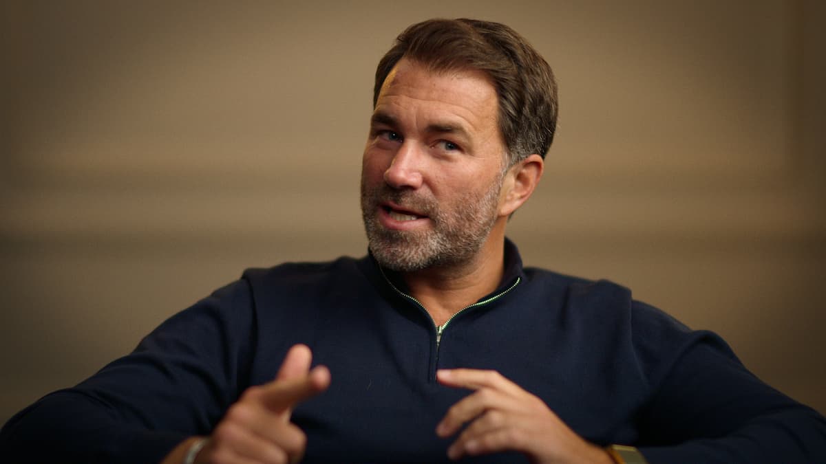 Video: Eddie Hearn talks 'Matchroom: The Greatest Showmen' with Kay ...