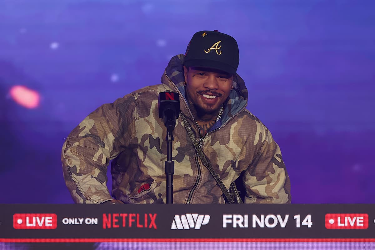 Video: Jake Paul vs Tank Davis - Miami Press Conference - FIGHTMAG