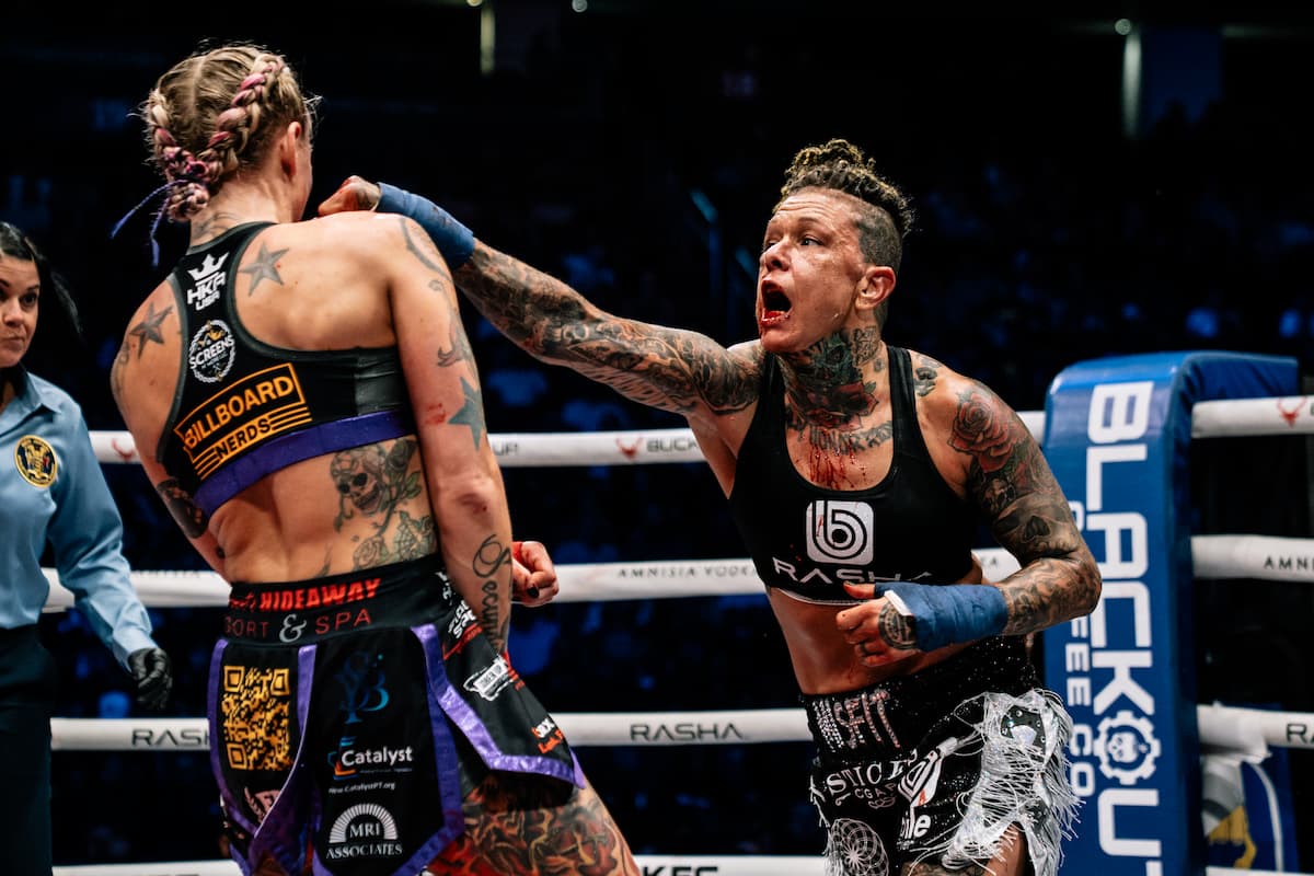 BKFC 82 video: Christine Ferea knocks out Jessica Borga - FIGHTMAG