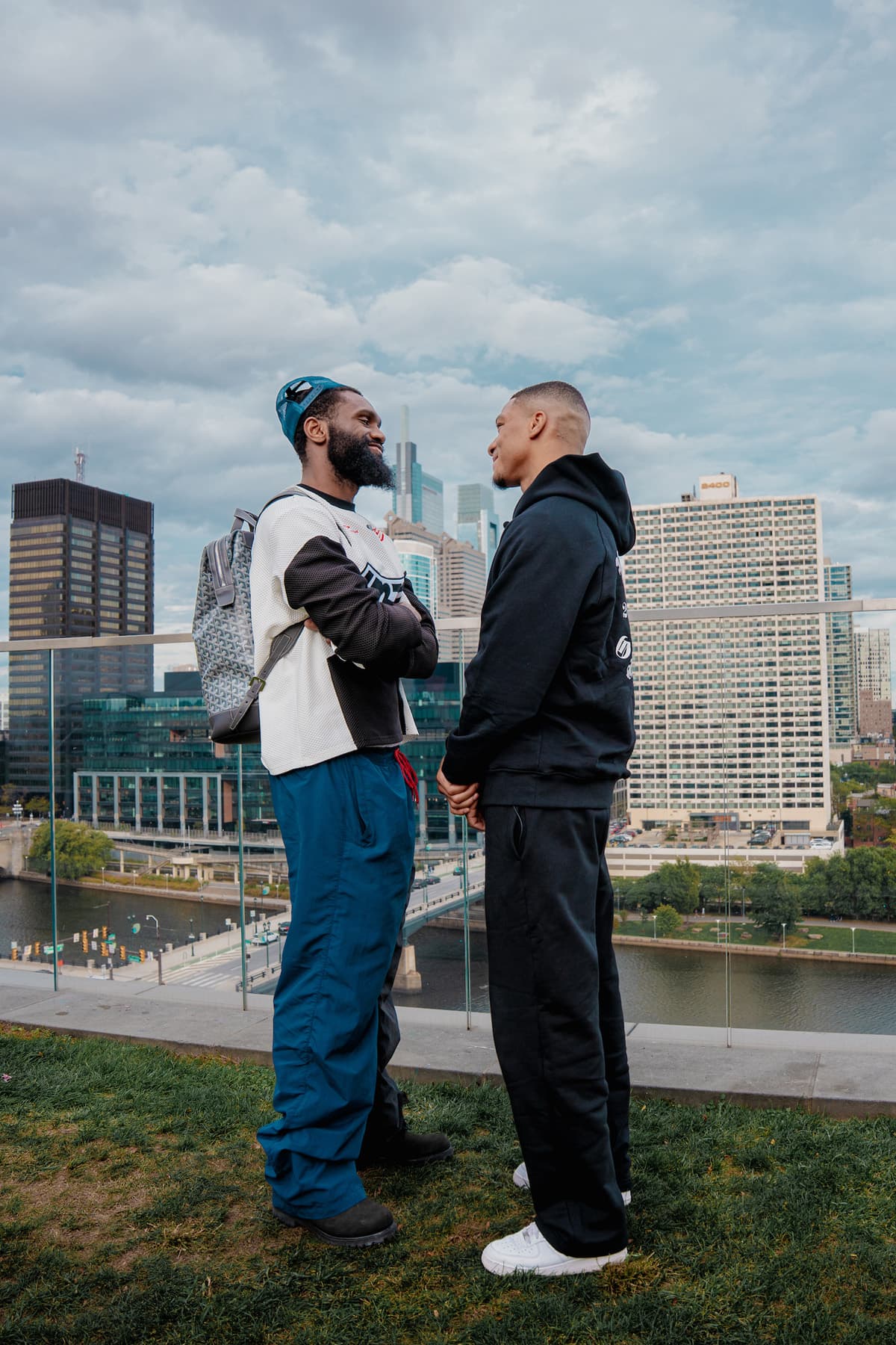 Photos: Jaron Ennis and Uisma Lima face off during Fight Week - FIGHTMAG