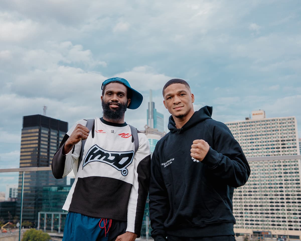 Photos: Jaron Ennis and Uisma Lima face off during Fight Week - FIGHTMAG