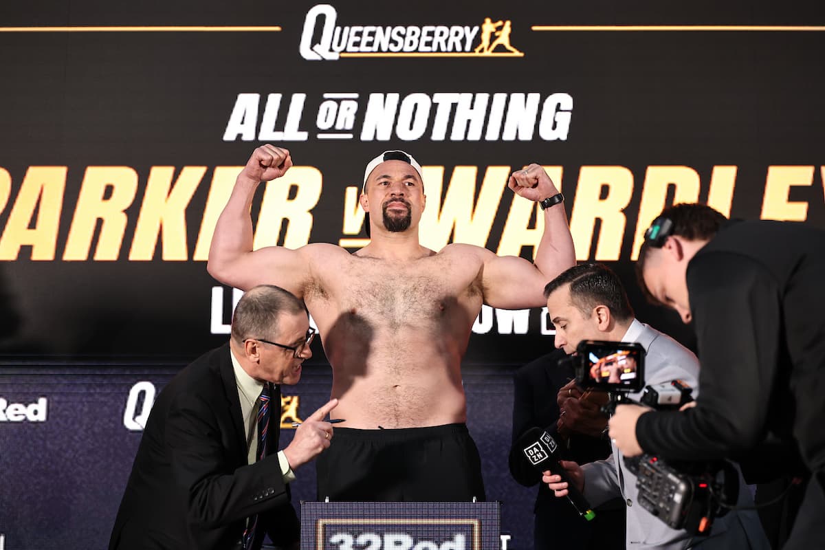 Parker vs Wardley official for unified interim titles in London - FIGHTMAG