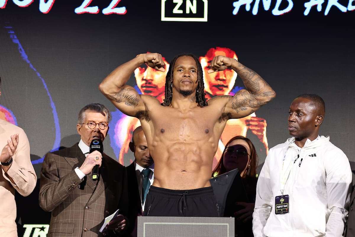 Photos: Benavidez and Yarde make weight for 175-pound title - FIGHTMAG