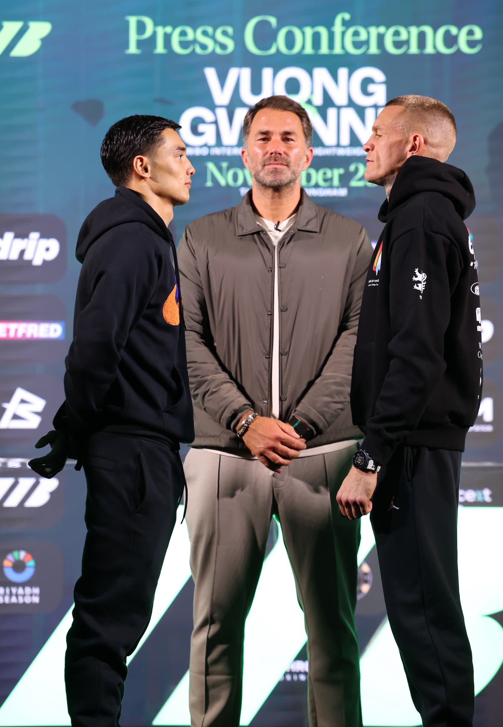 Photos: Ben Whittaker and Benjamin Gavazi face off at press conference ...