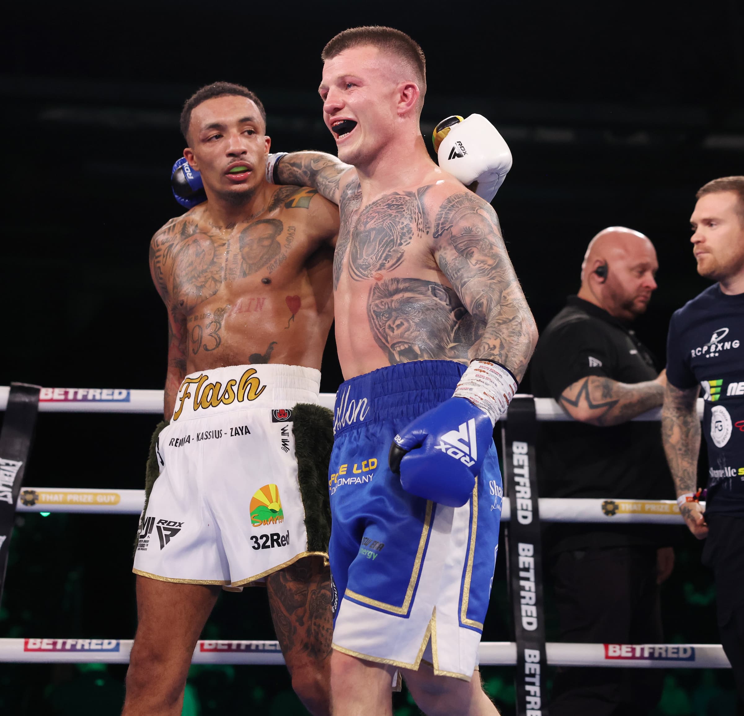 Live results: Ben Whittaker knocks out Benjamin Gavazi in first round ...