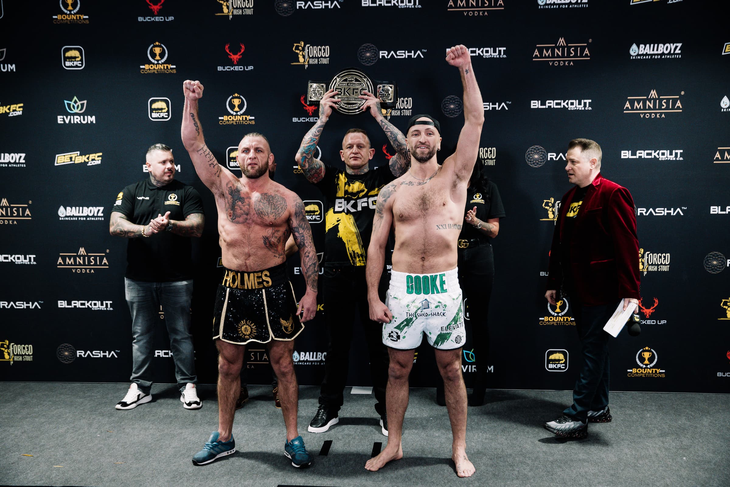 BKFC Derby live results: Conor Cooke TKOs Anthony Holmes to claim UK ...