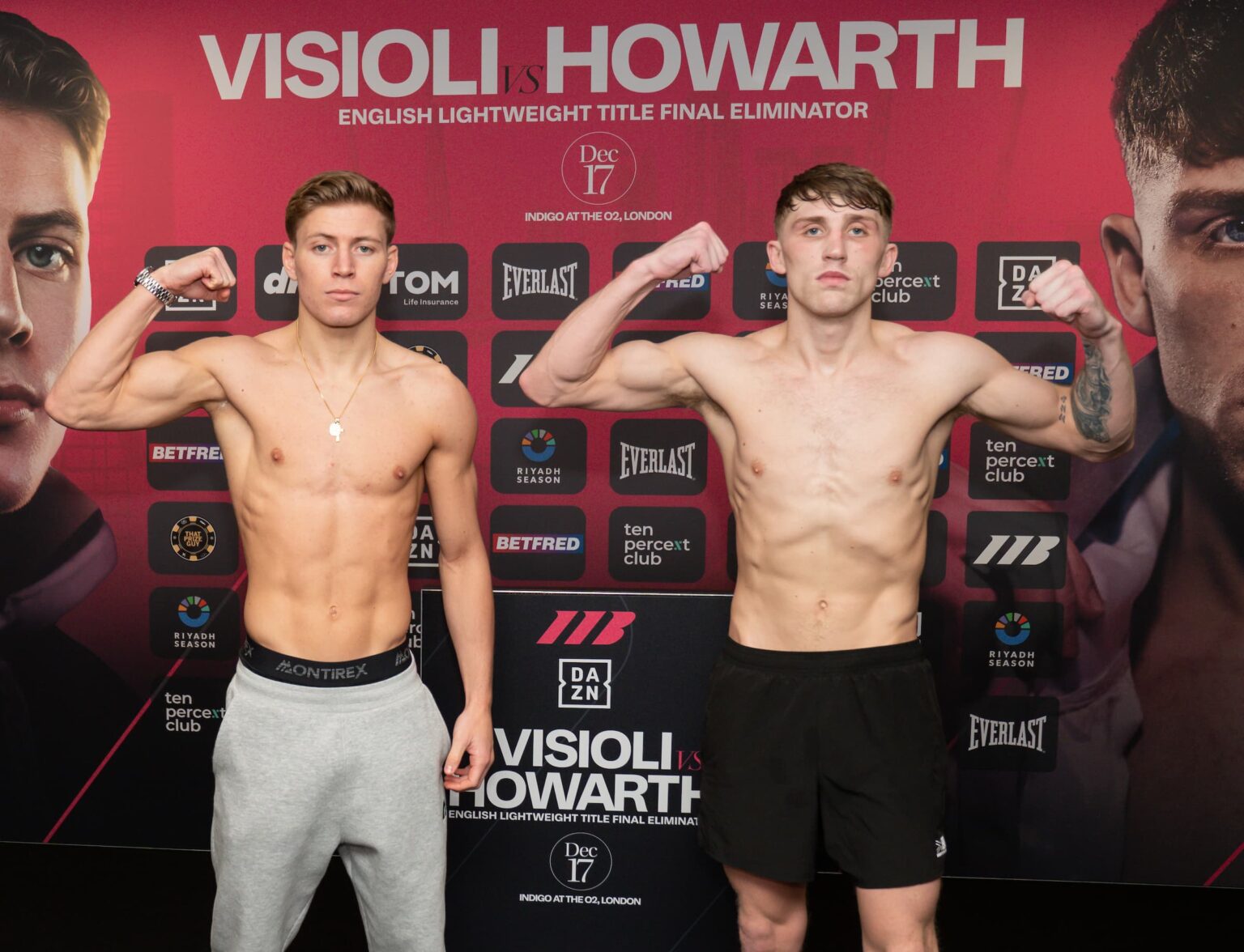 Live results: Giorgio Visioli defeats Joe Howarth to claim English title - FIGHTMAG
