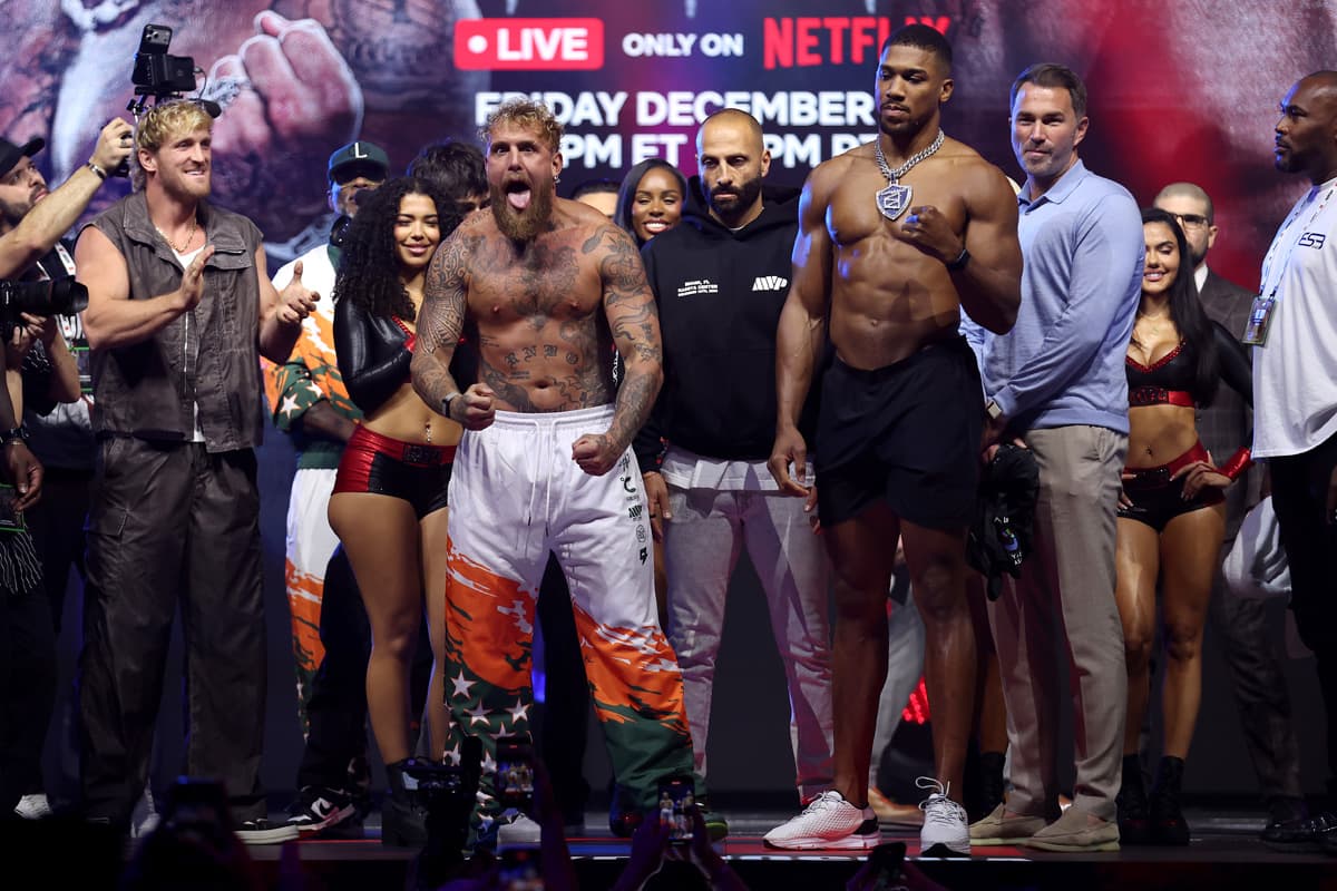 Live results: Anthony Joshua KOs Jake Paul in sixth round - Video ...
