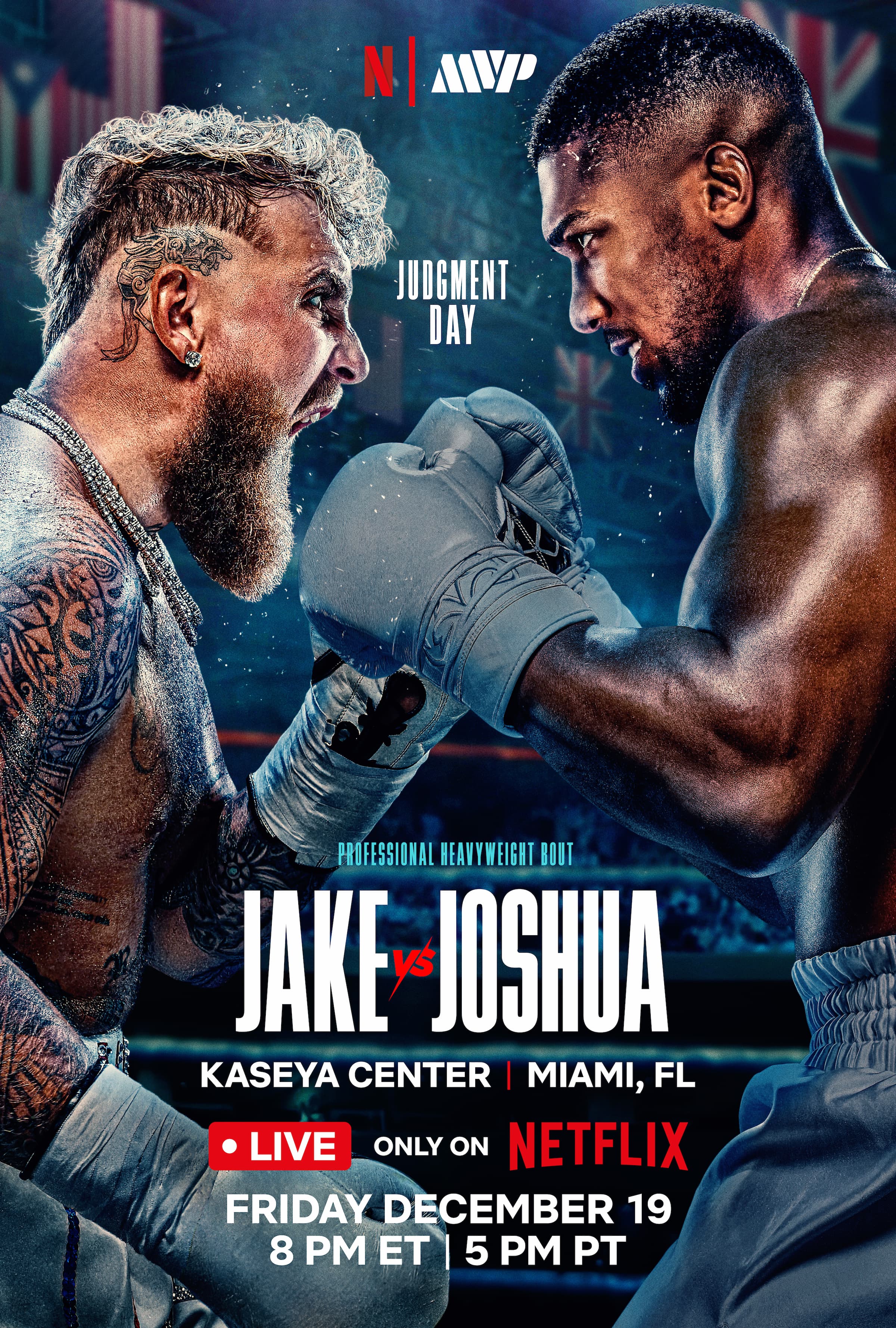 Key Art released for Jake Paul vs Anthony Joshua - FIGHTMAG
