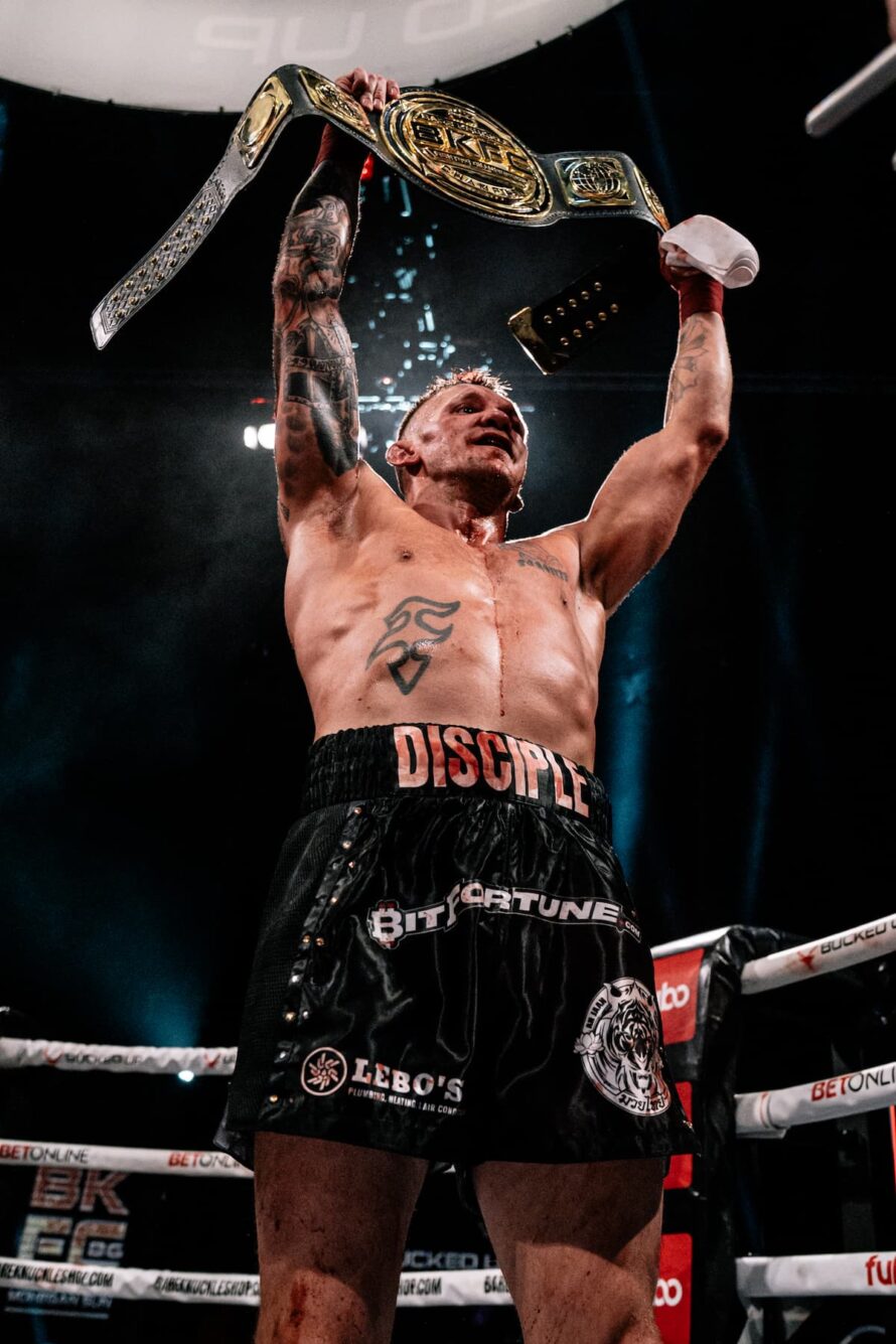 BKFC 86 live results: Dustin Pague claims title against Julian Lane ...