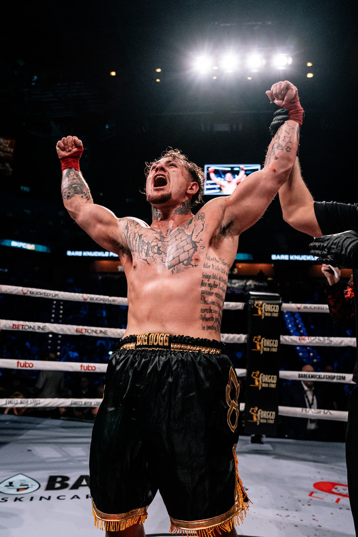BKFC 86 live results: Dustin Pague claims title against Julian Lane ...