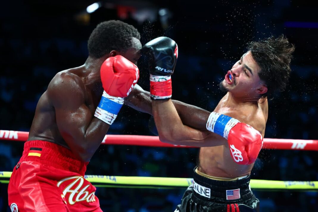 Live results: Xander Zayas beats Abass Baraou to unify titles - Video ...