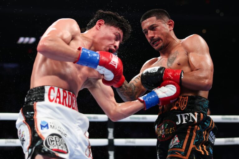 Live results: Emanuel Navarrete TKOs Eduardo Nunez to win title ...