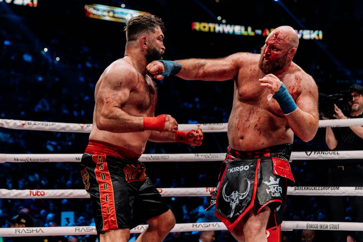 BKFC Knucklemania 6 live results: Arlovski TKOs Rothwell to claim title ...