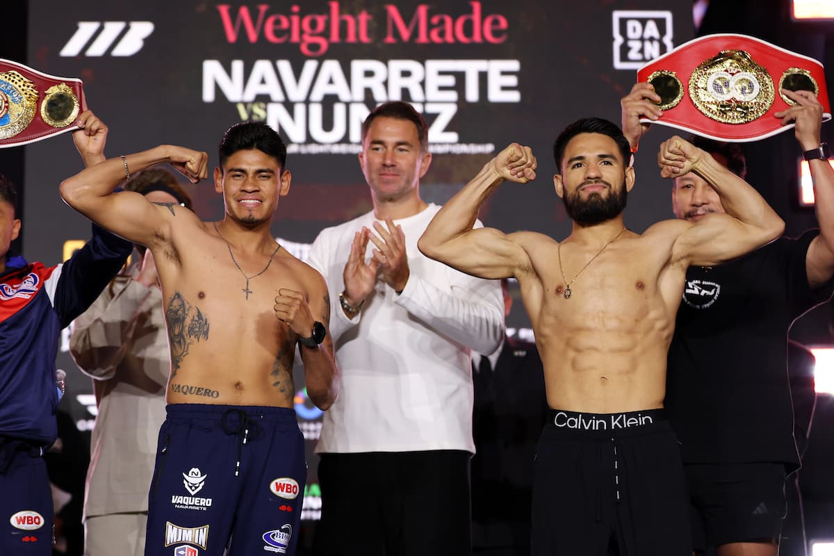 Live results: Emanuel Navarrete TKOs Eduardo Nunez to win title ...