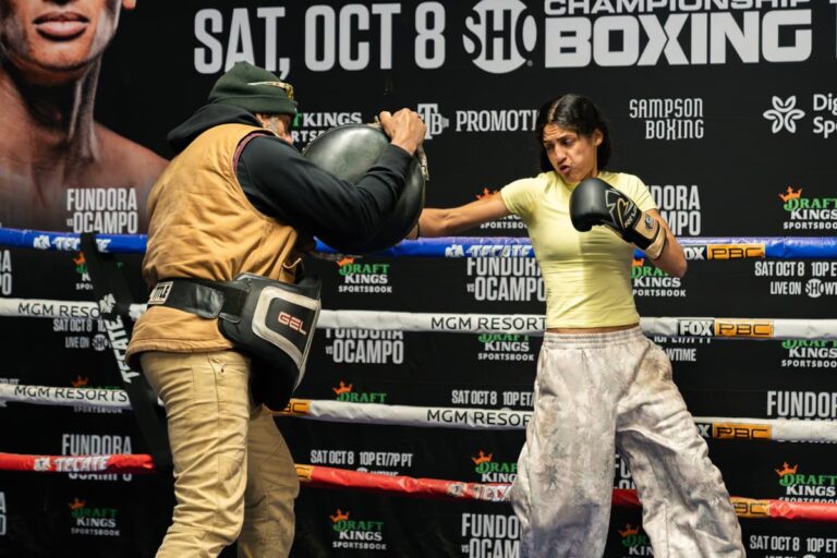 Photos: Sebastian Fundora prepares for Keith Thurman clash - FIGHTMAG