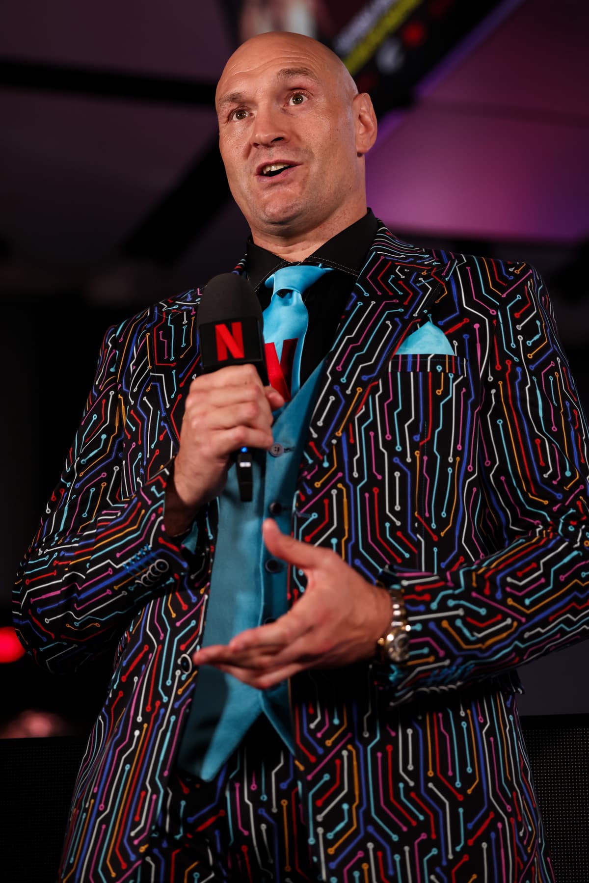 Photos: Tyson Fury and Arslanbek Makhmudov preview April clash - FIGHTMAG