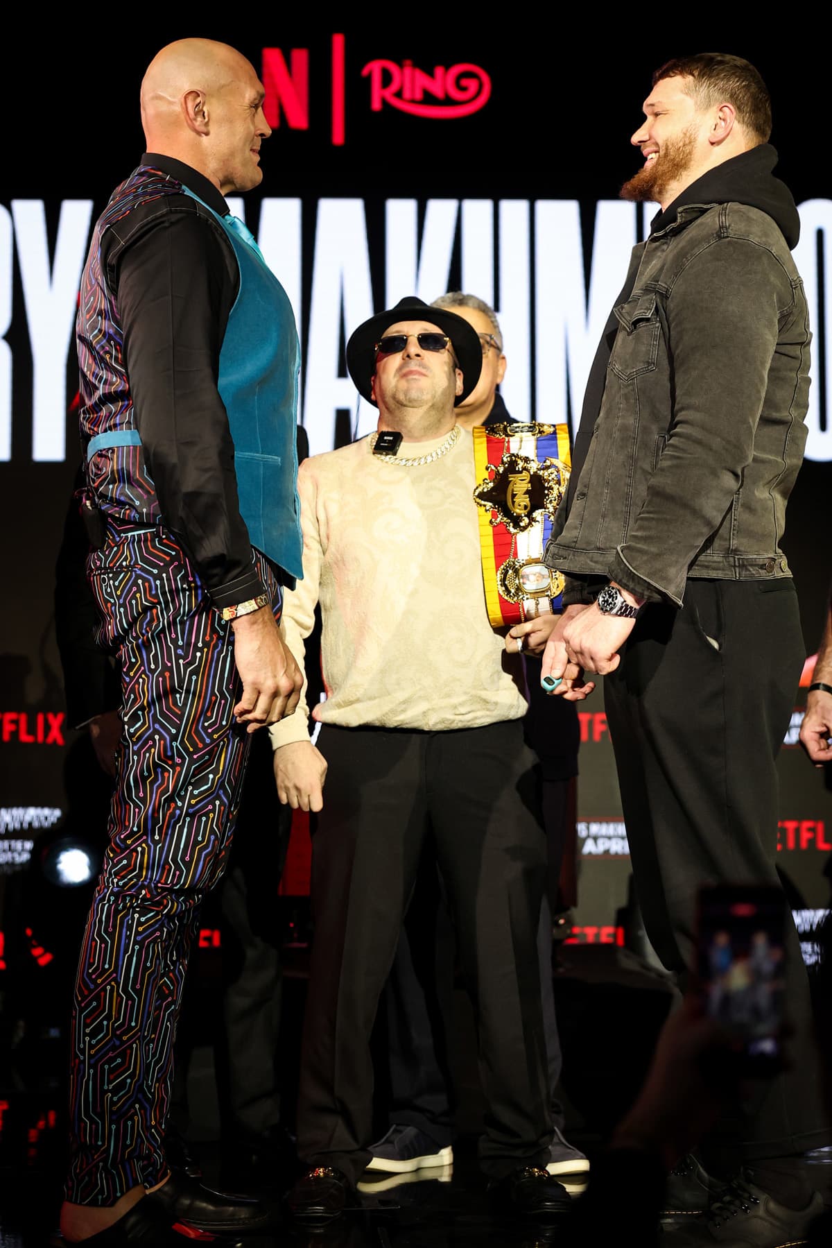 Photos: Tyson Fury and Arslanbek Makhmudov preview April clash - FIGHTMAG
