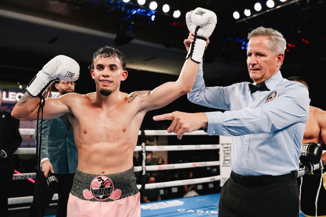 Live results: Carlos Adames beats Ammo Williams to retain title - Video ...