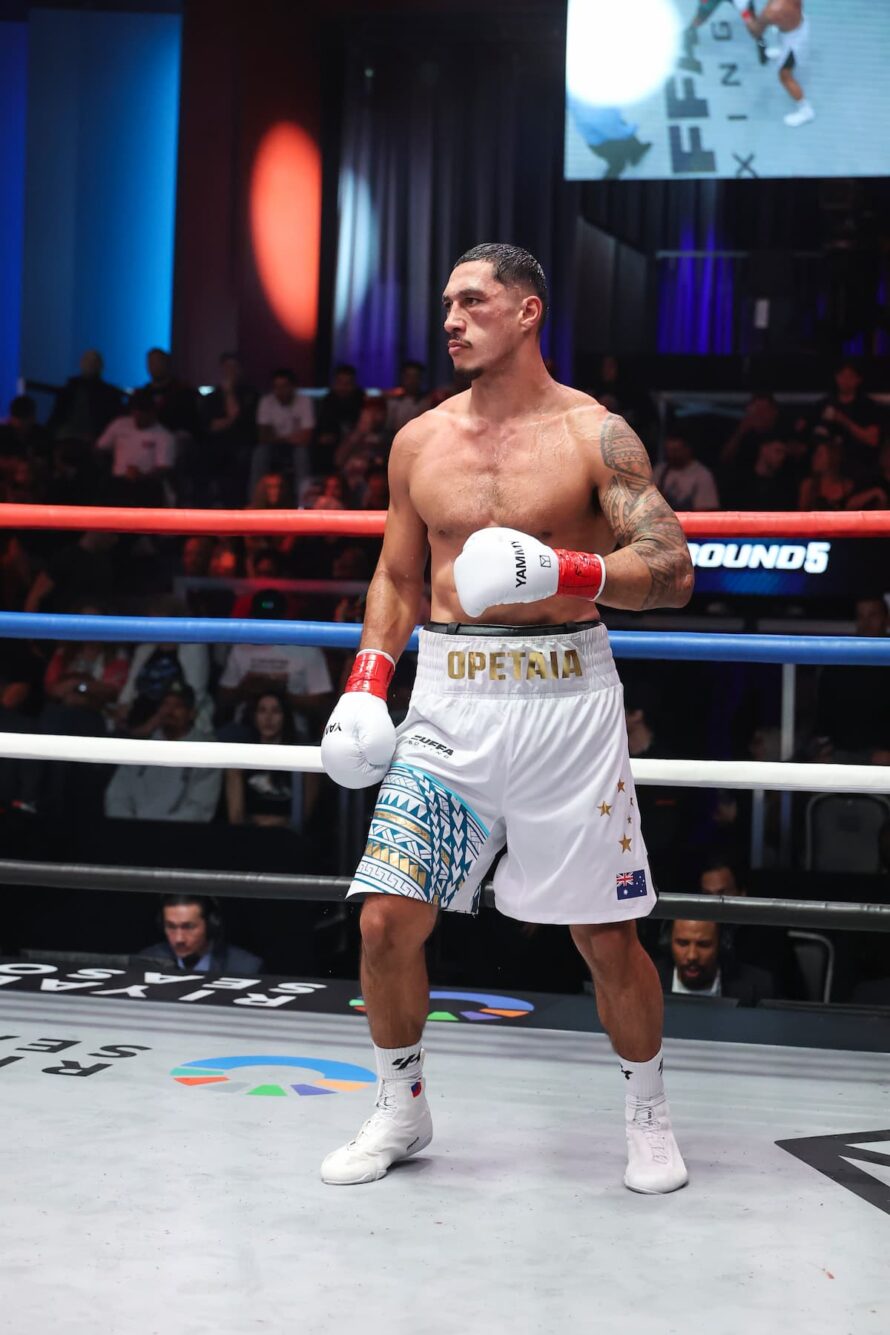 Zuffa Boxing 4 live results: Opetaia beats Glanton to claim title ...