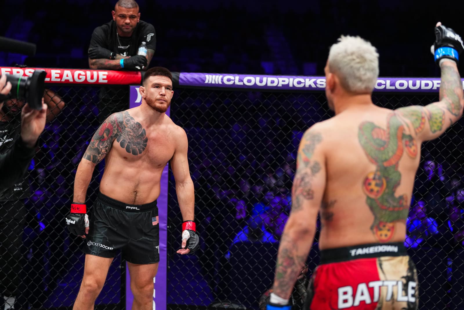 PFL Pittsburgh live results: Johnny Eblen submits Bryan Battle - Video ...