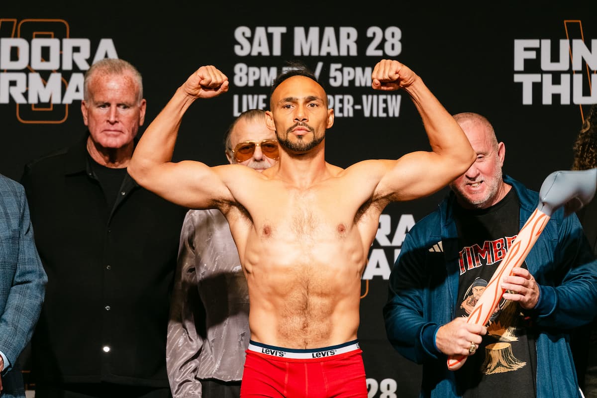 Photos: Fundora vs Thurman official for WBC 154-pound title - FIGHTMAG