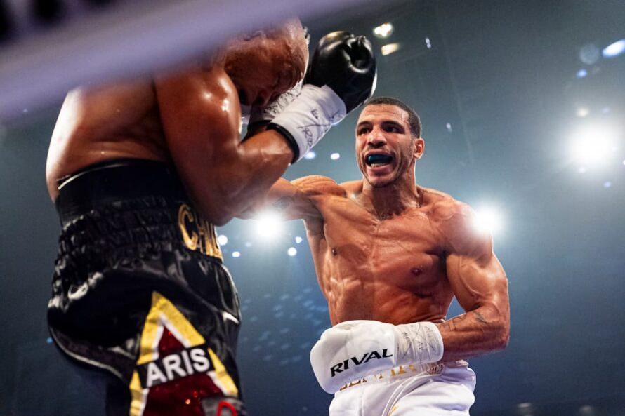 Live results: Steven Butler KOs Ramadan Hiseni in second round - Video ...