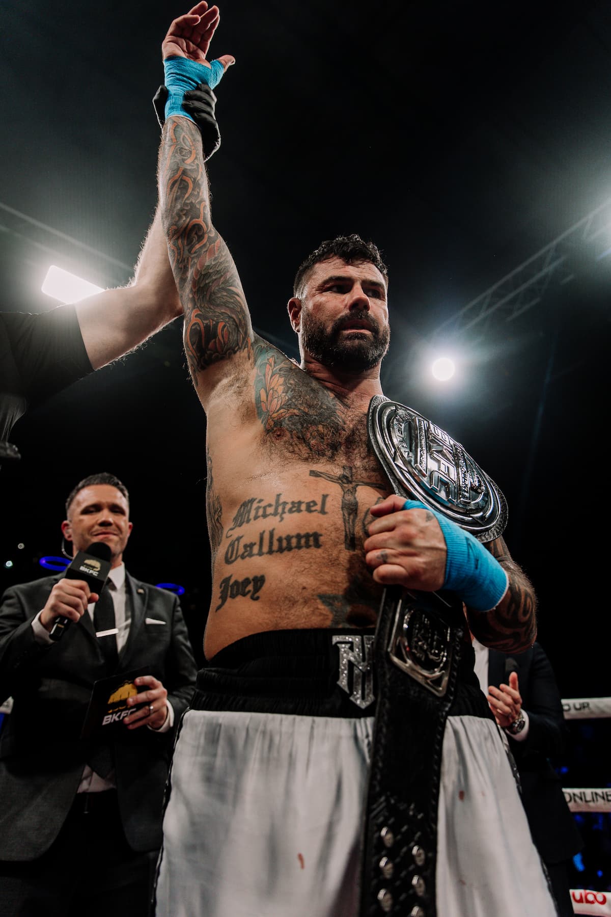 BKFC Newcastle live results: Mick Terrill TKOs Jay McFarlane to claim ...