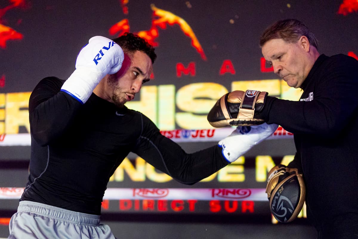 Photos: Butler and Hiseni showcase skills at open workout - FIGHTMAG