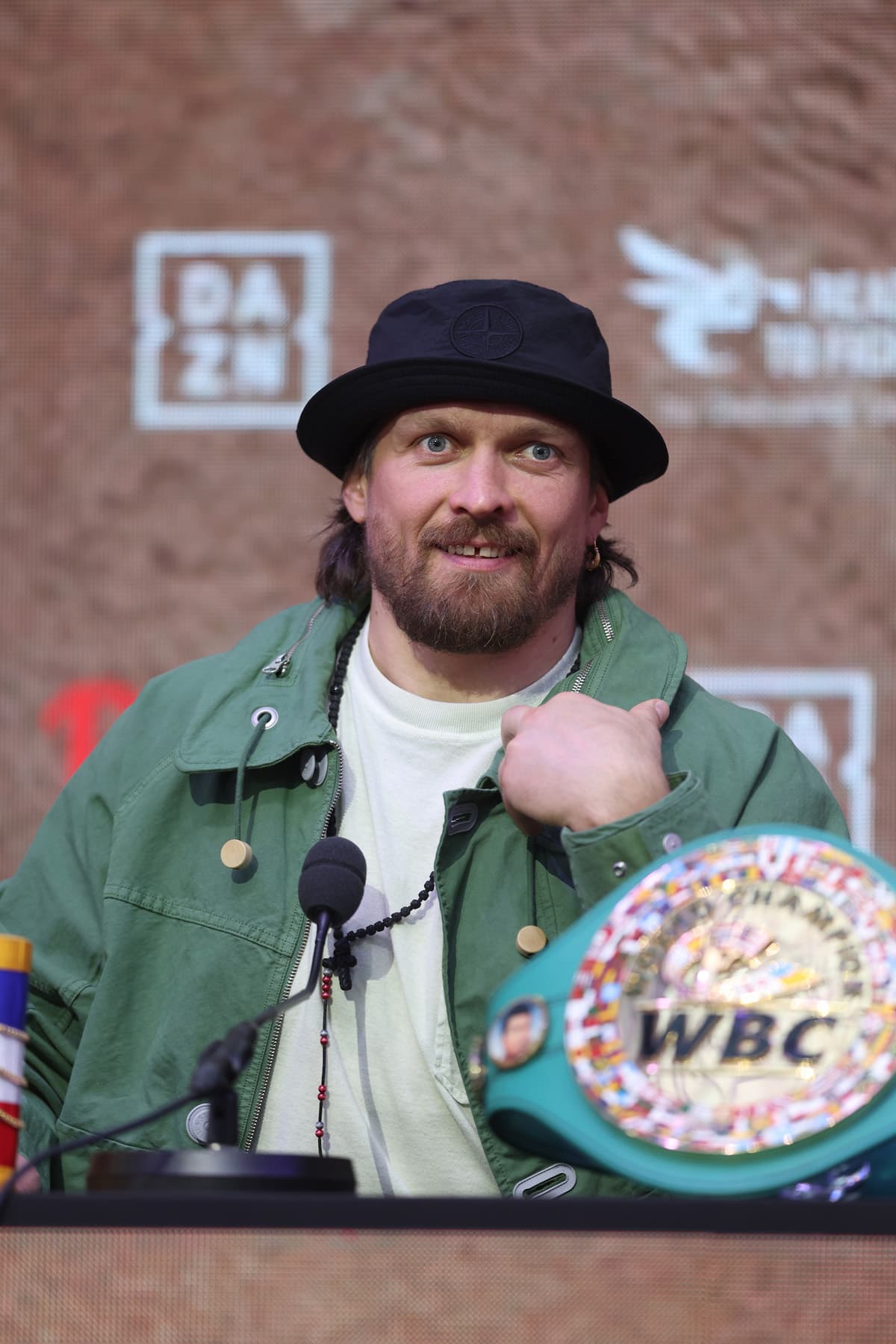 Photos: Usyk and Rico face off at launch press conference - FIGHTMAG