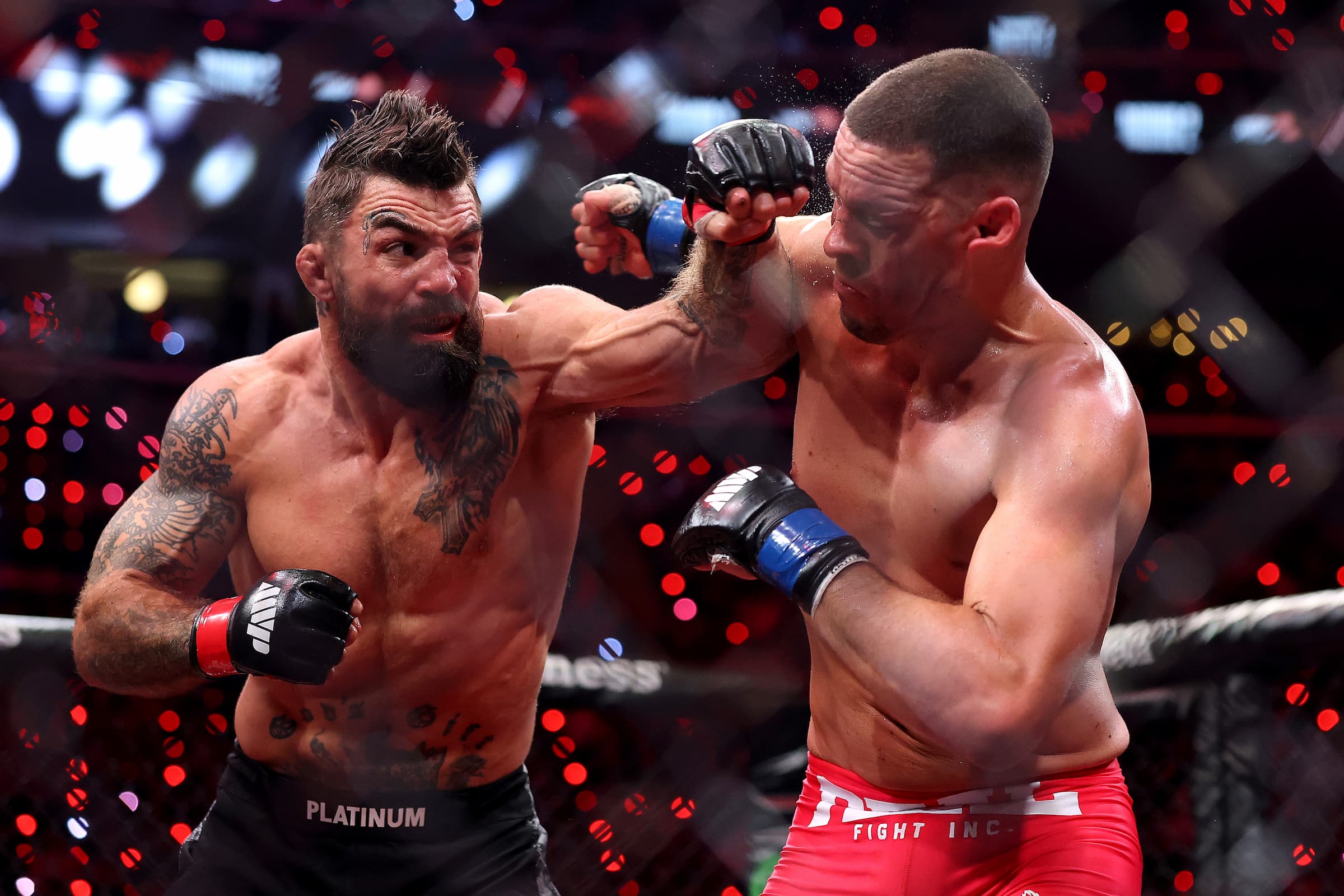 Video Mike Perry Stops Nate Diaz In Two Rounds Fightmag