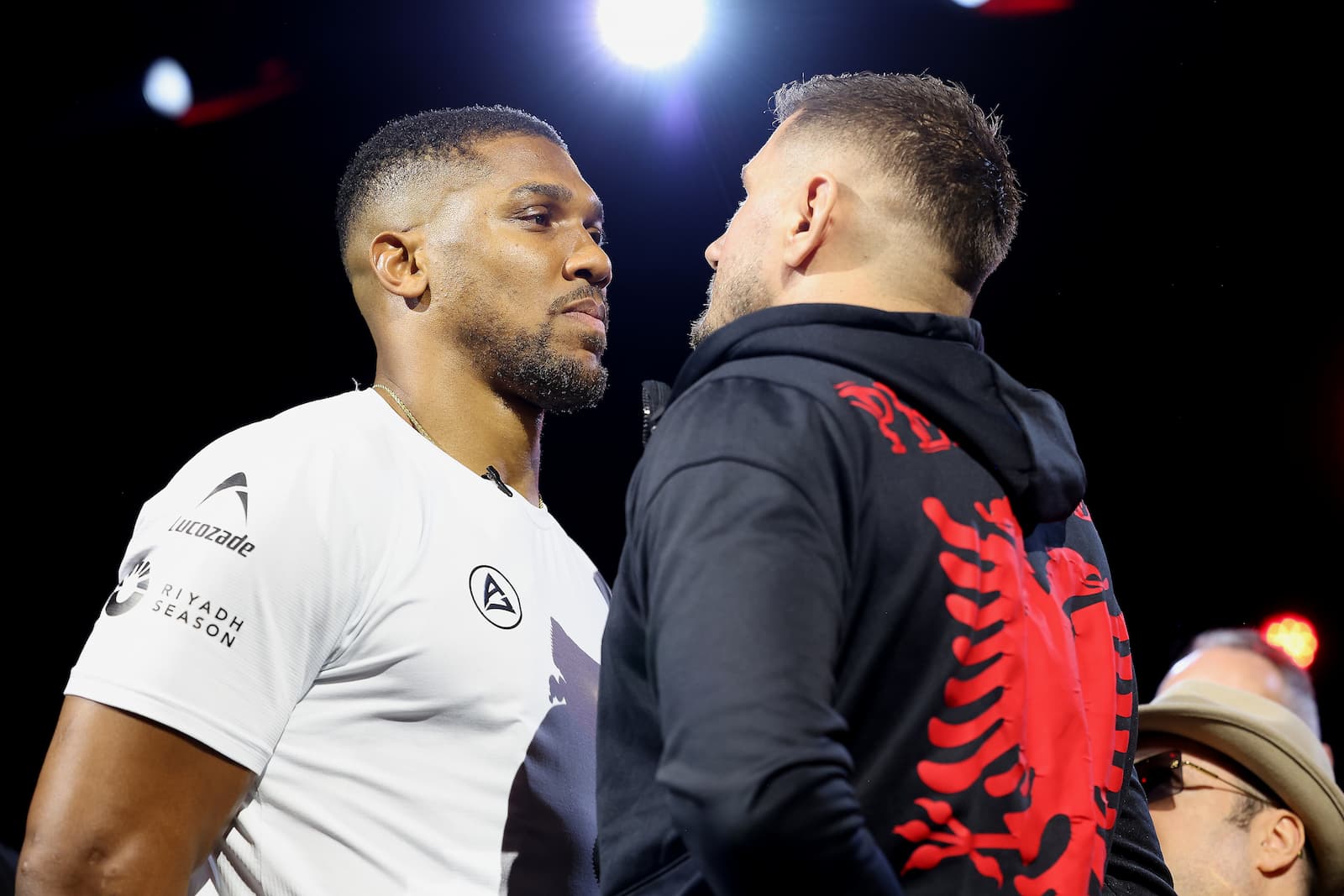 Video: Joshua vs Prenga First Face-Off - Press Conference Highlights ...