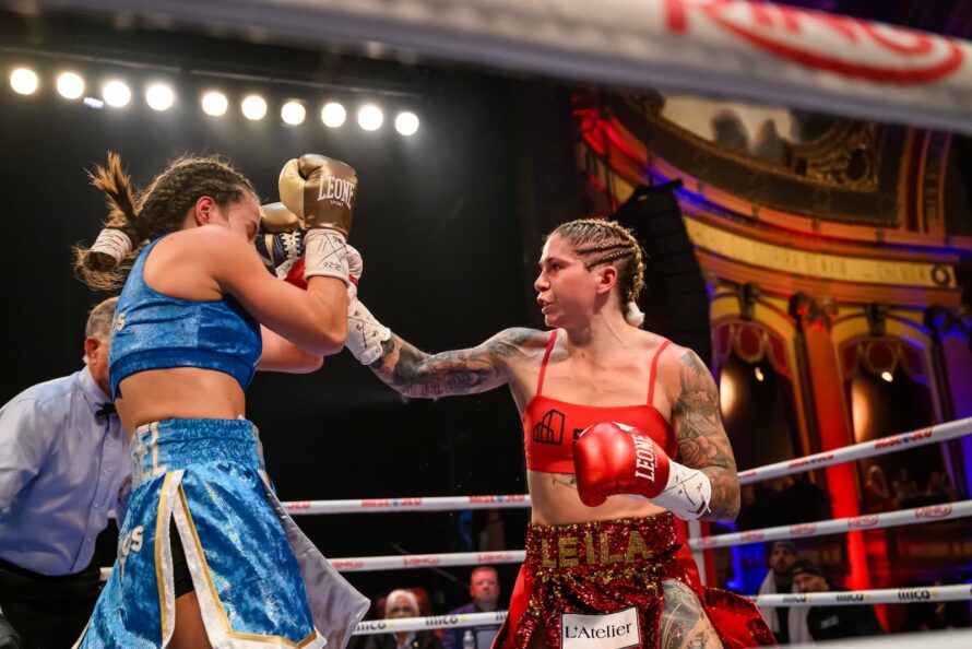 Leila Beaudoin beats Paulina Angel to win interim title - FIGHTMAG