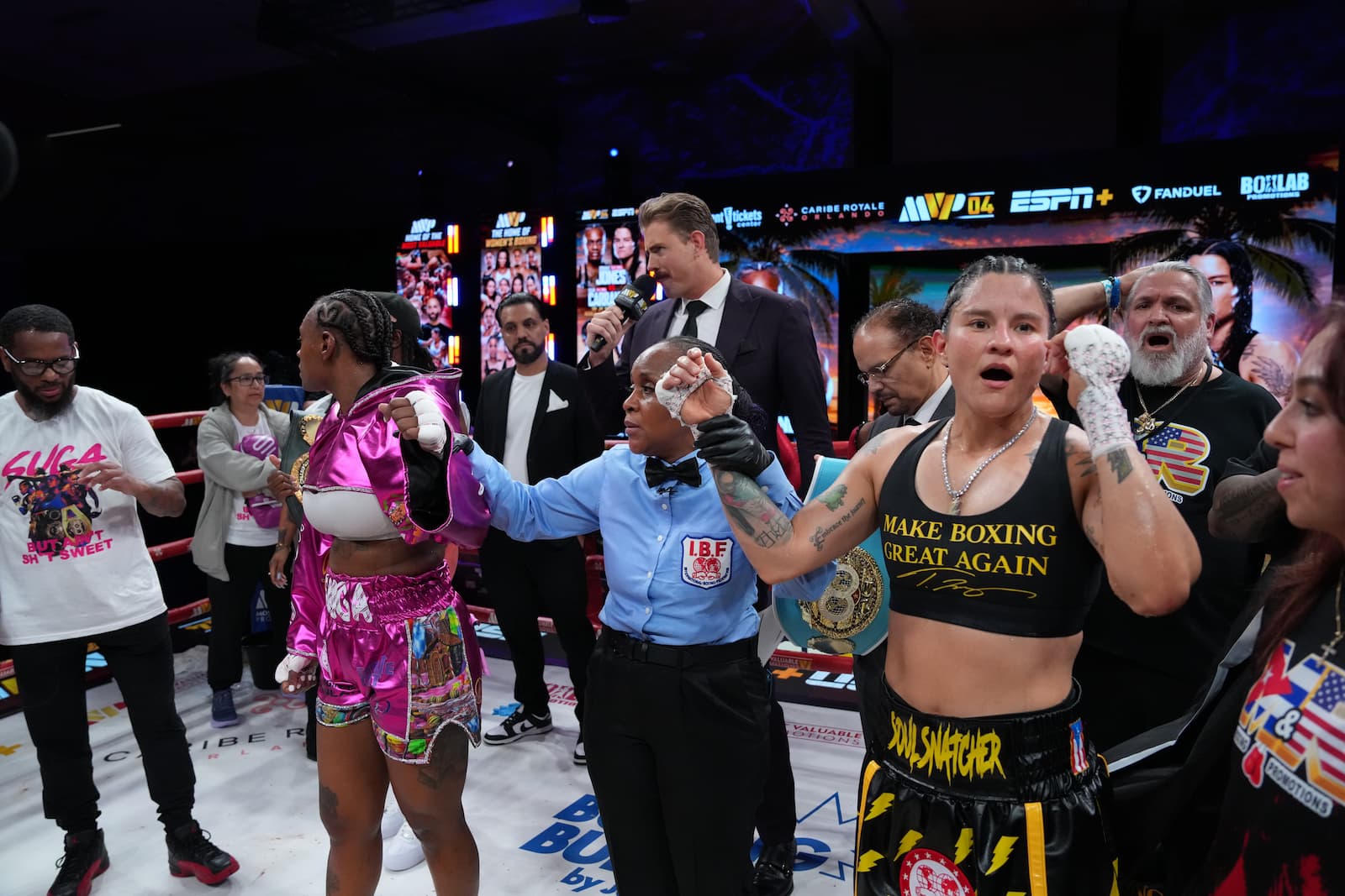Live results: Oshae Jones vs Elia Carranza rematch ends in draw - FIGHTMAG