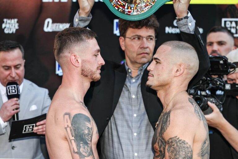 Live results: Ryan Garner faces Michael Magnesi for interim title ...