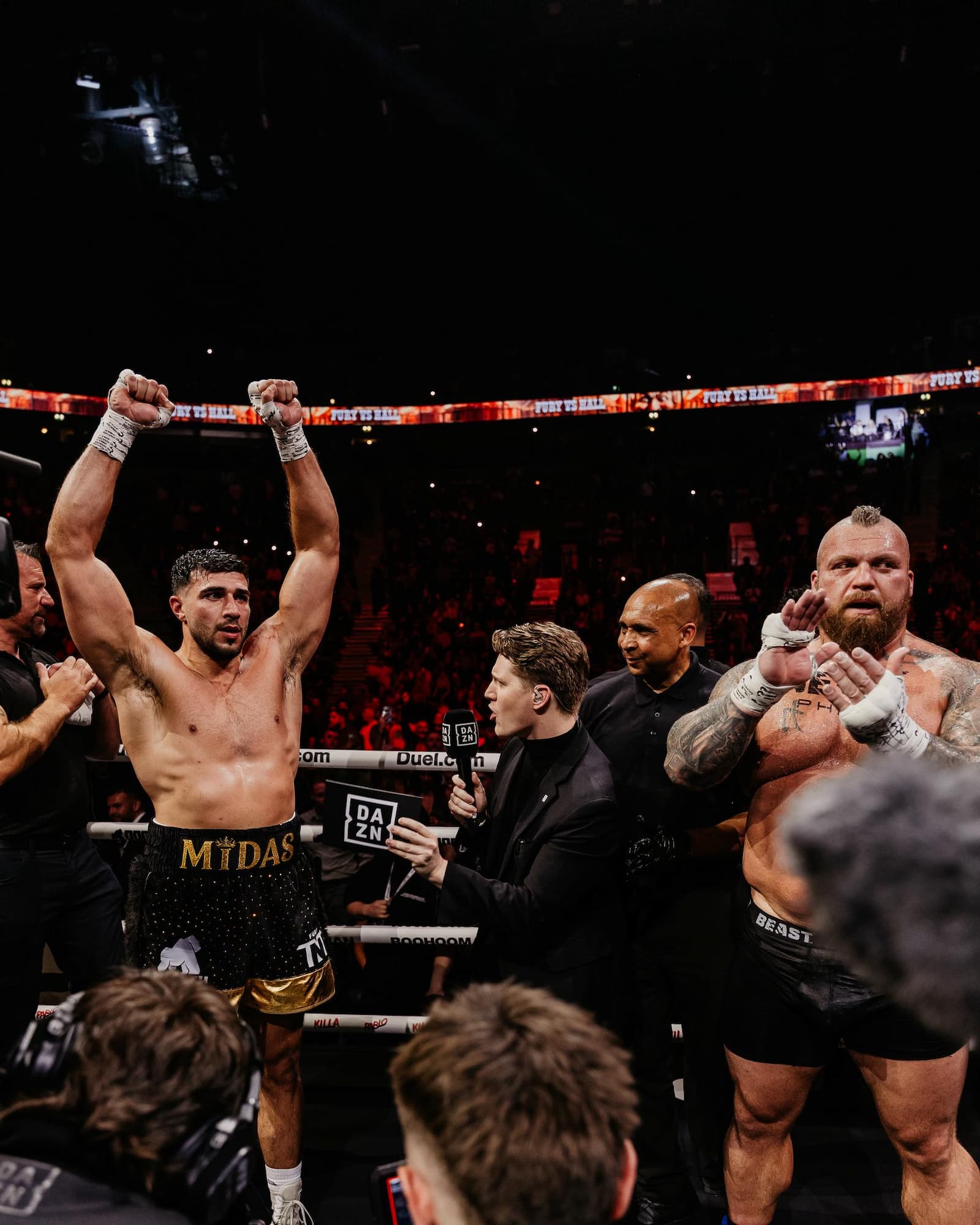 Misfits Boxing 23 live results: Tommy Fury beats Eddie Hall - Video ...